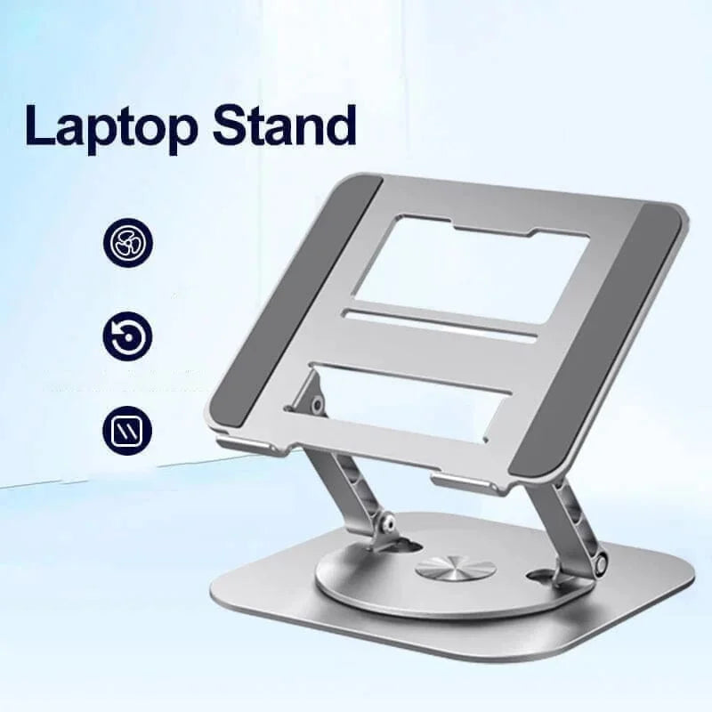 Laptop Stand Aluminum Alloy 360 Degree Rotating Bracket – Vernier Store