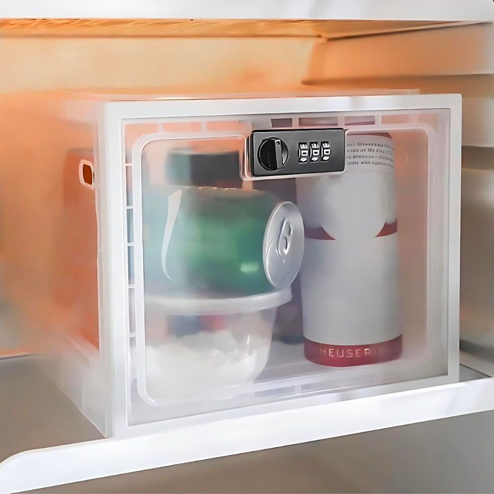 Heavy Duty Lockable Refrigerator Food Organizer Storage Bin – Verniershop