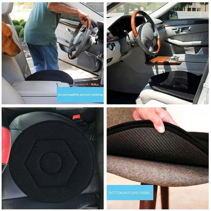 Rotating Seat Cushion, 360 Rotating Seat Cushion Pivot Disc Pad ...