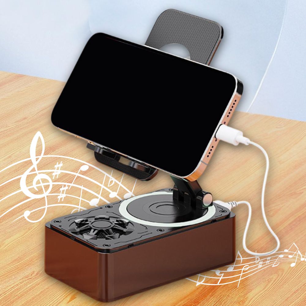 4-in-1 Phone Stand with Bluetooth Speaker – Vernier Store