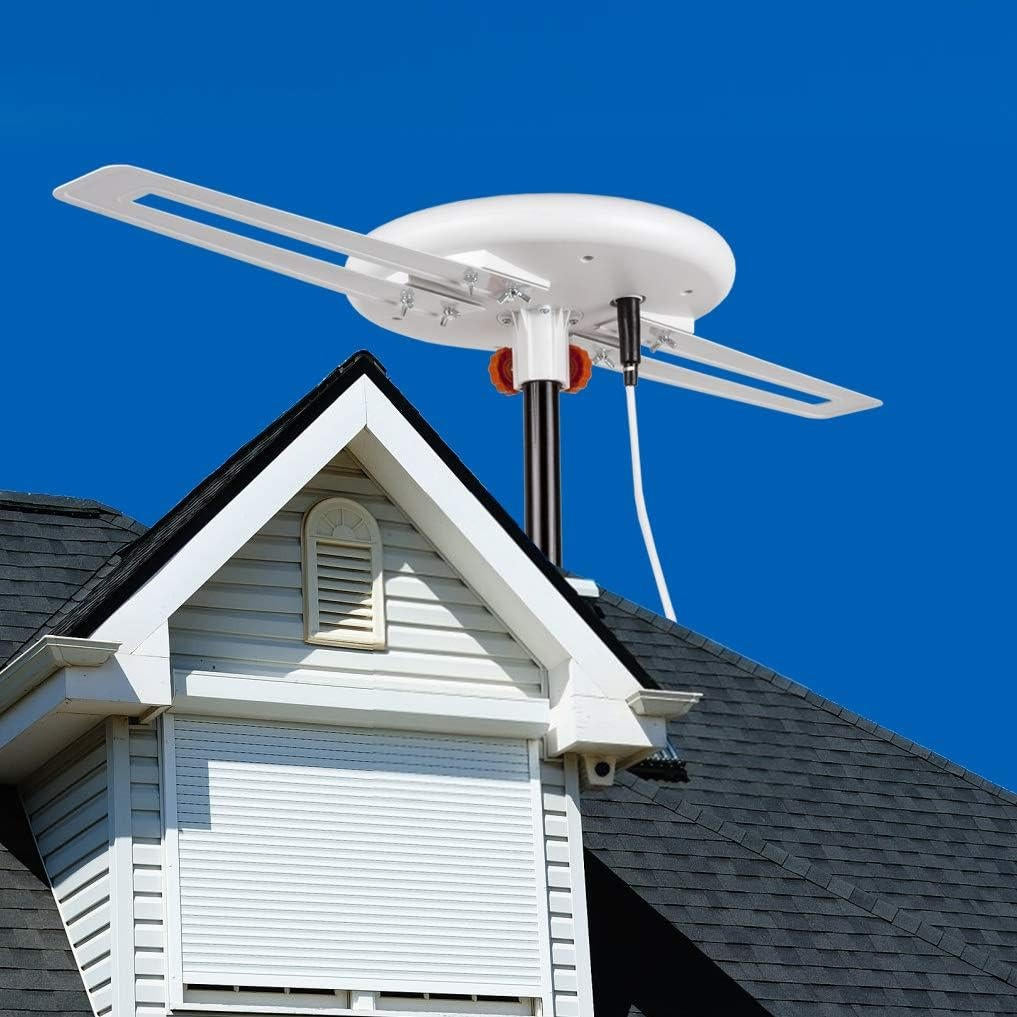 Extended Range 2025 Digital Omni Directional HDTV Antenna Free HDTV Ch ...