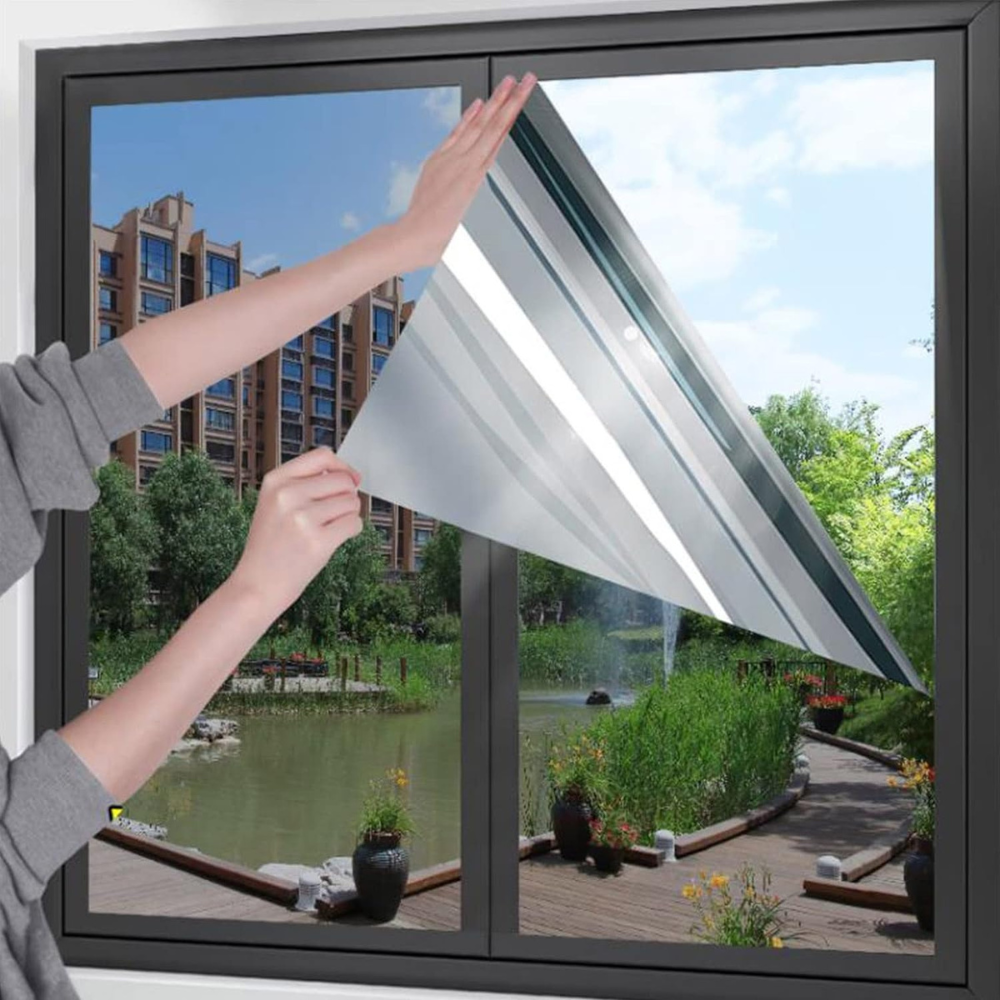 Reflective One-Way Privacy Glass Window Insulation Film – Vernier Store