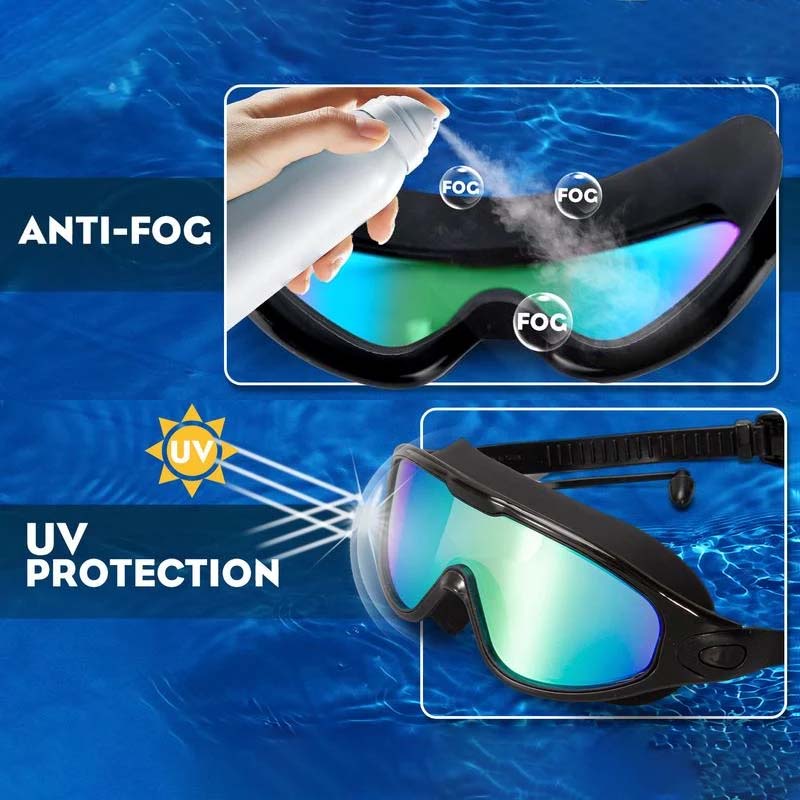 Wide-Angle Swimming Goggles With Anti-Fog Effect – Verniershop