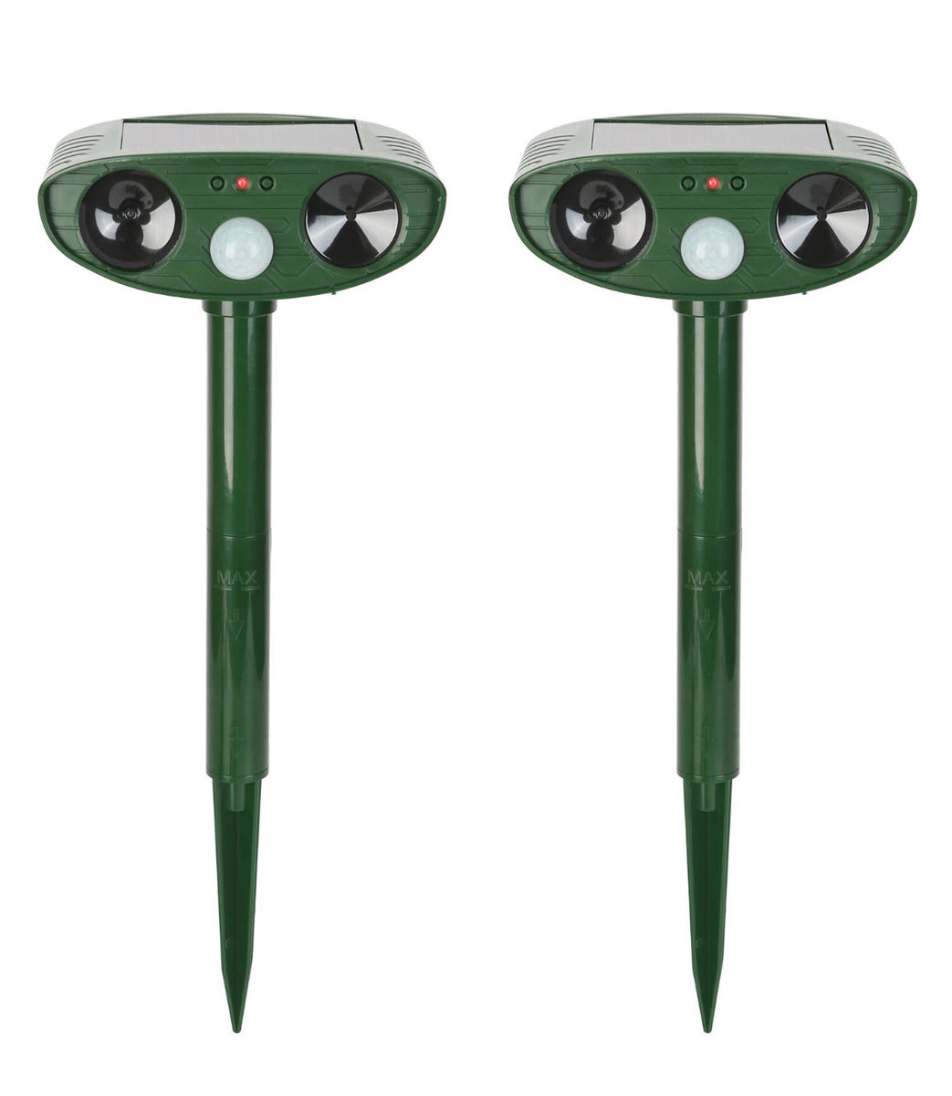 Ultrasonic Chipmunk Repeller - Solar Powered - Get Rid of Chipmunks in ...