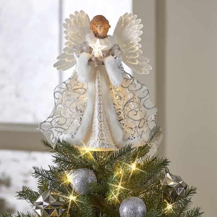 Animated tree topper – heavenly angel – Verniershop
