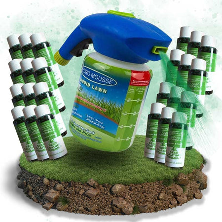 Liquid Lawn Hydro Mousse Spray On Grass Seed – Vernier Store