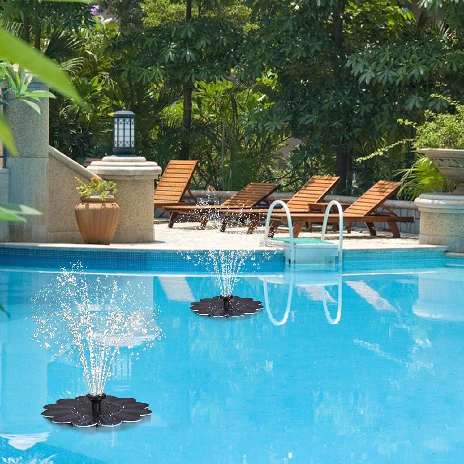 Flower-Shaped Water Fountain For Ponds And Pools – Vernier Store