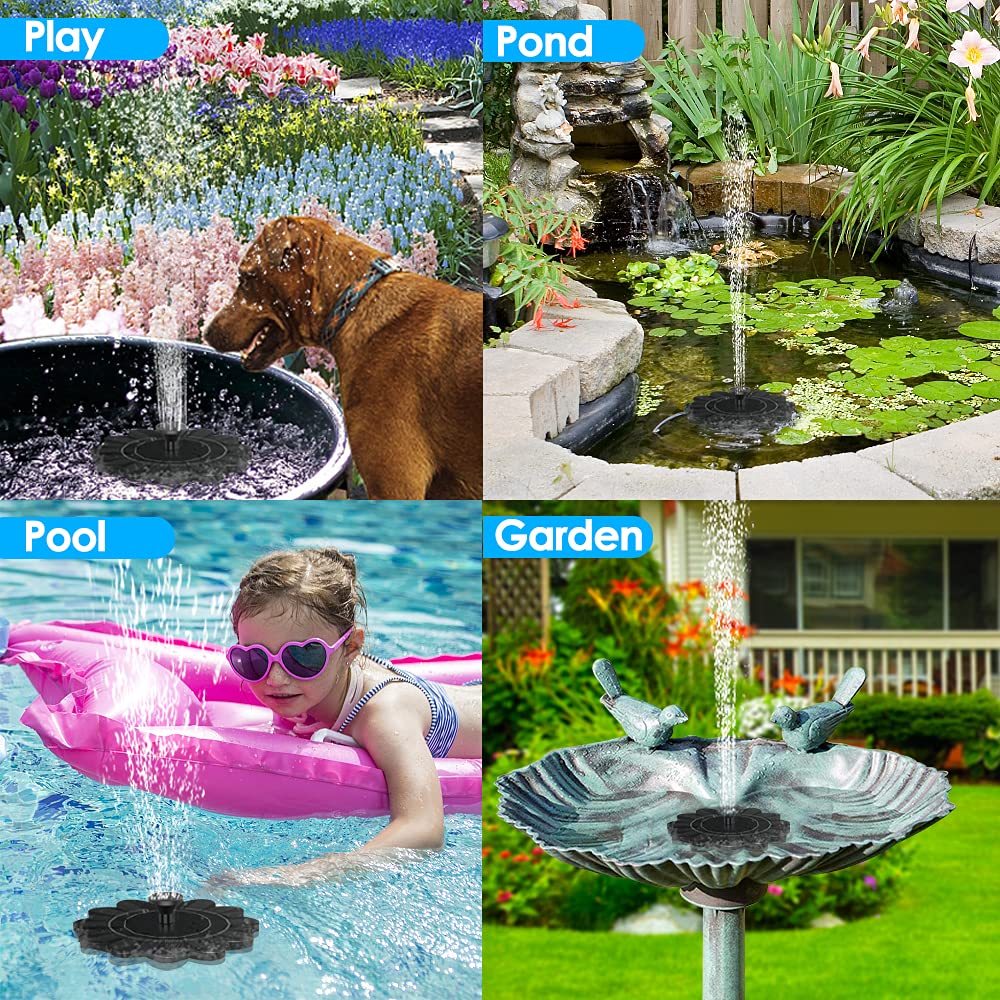 Flower-Shaped Water Fountain For Ponds And Pools – Vernier Store