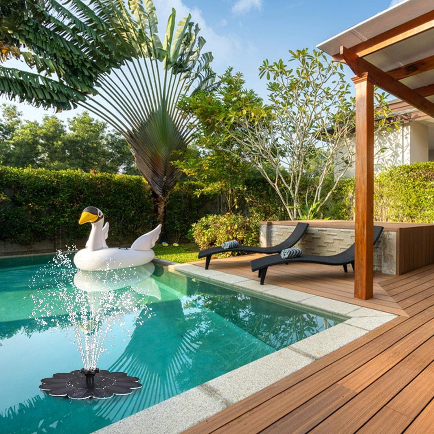 Flower-Shaped Water Fountain For Ponds And Pools – Verniershop