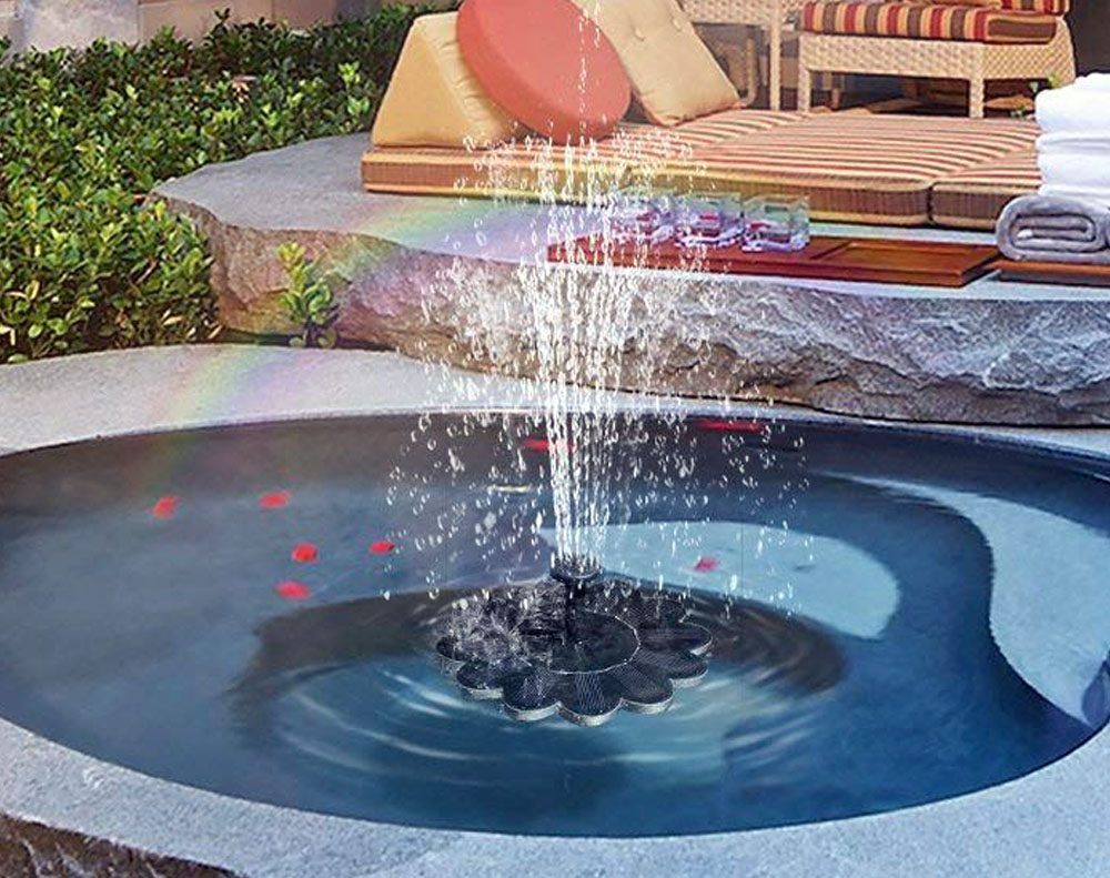Flower-Shaped Water Fountain For Ponds And Pools – Vernier Store