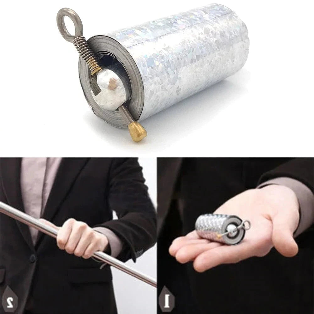 Martial Arts Pocket Staff - High Quality Stainless Steel Silver ...