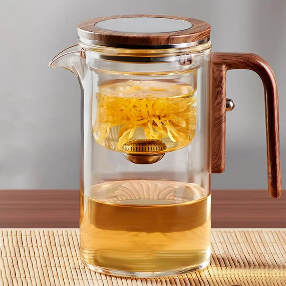Water Separation Glass Teapot – Verniershop