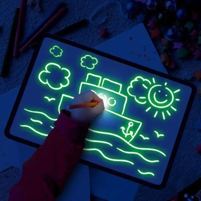 Magic LED Light Drawing Pad for kids – Verniershop