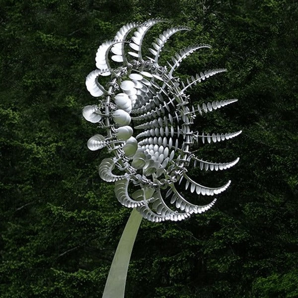 Metal Garden Windmill - Dual Motion Decorative Wind Spinner for Unique ...