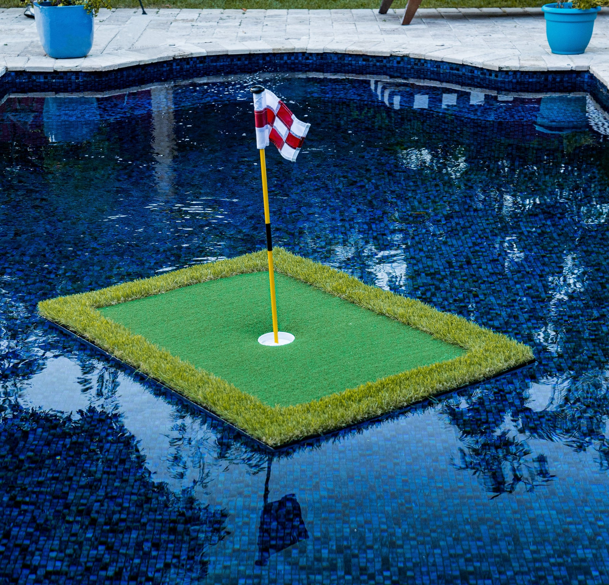 Floating Golf Putting Green Putting Green Turf Floating Golf Balls ...