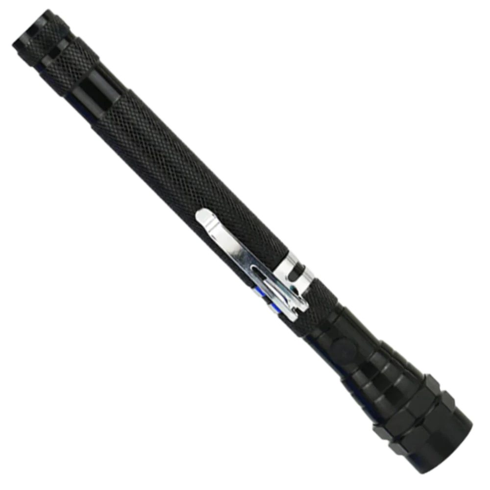Telescopic magnetic LED flashlight – Verniershop