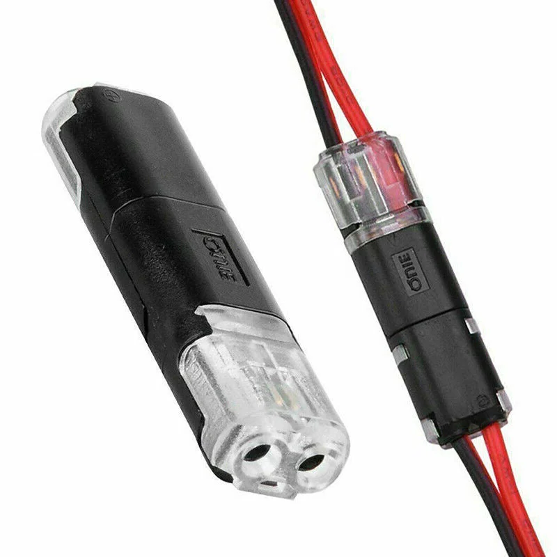 Double-wire Push-in Connector with Locking Buckle – Verniershop