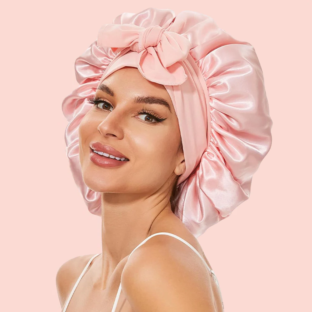 All-Night Silk Bonnet - Stays On All Night Guaranteed – Verniershop