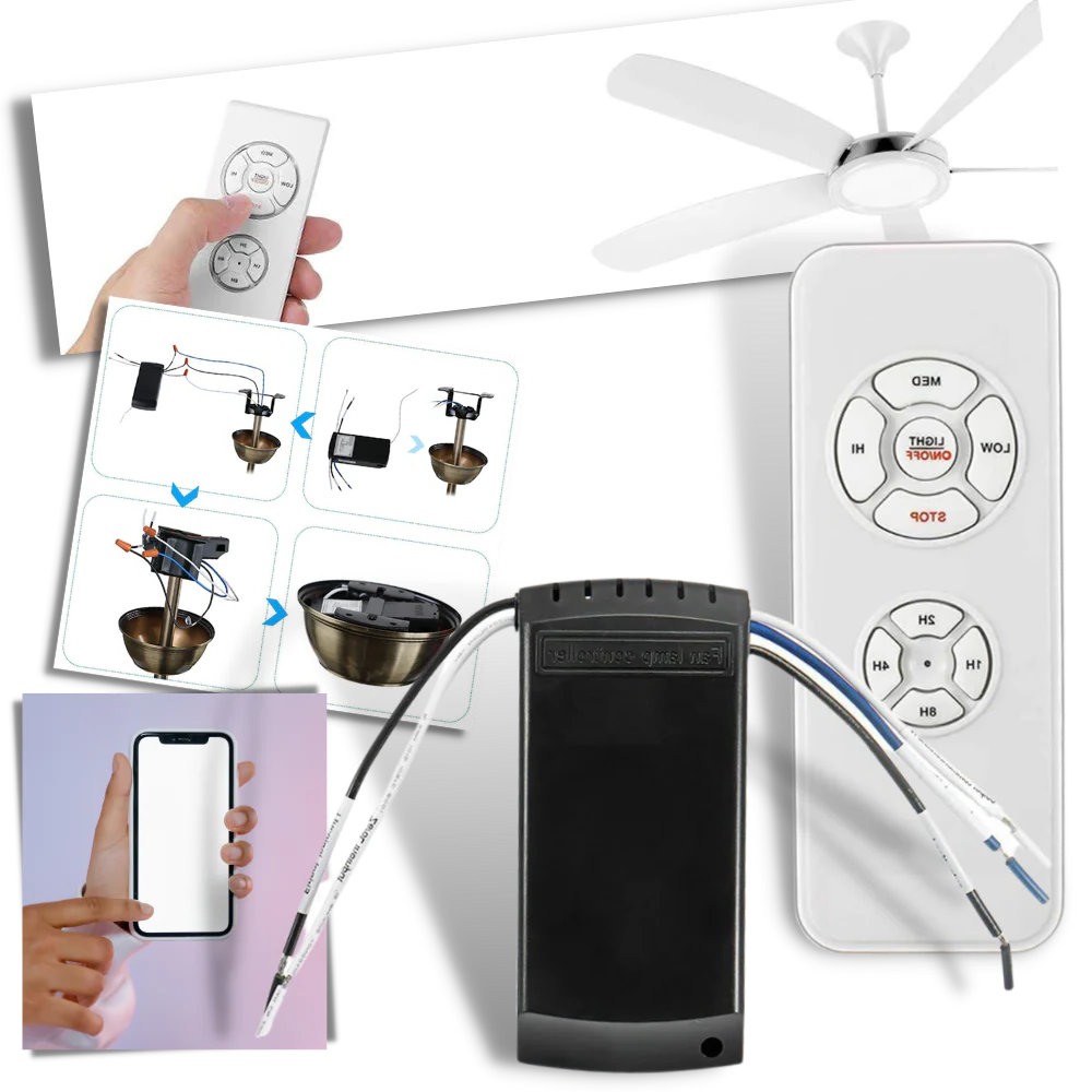 Universal Fan Remote Control – Verniershop