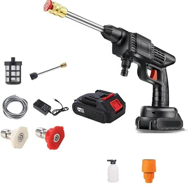 Cordless Portable High Pressure Spray Water Gun Set – Verniershop
