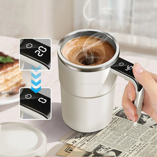 Rechargeable Mug with Built-in Stirring – Verniershop