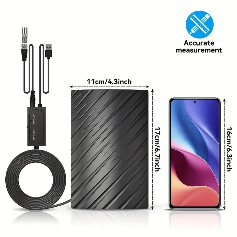 Long Distance 2025 Indoor Outdoor Antenna Box Edition HDTV Amplified 4 ...