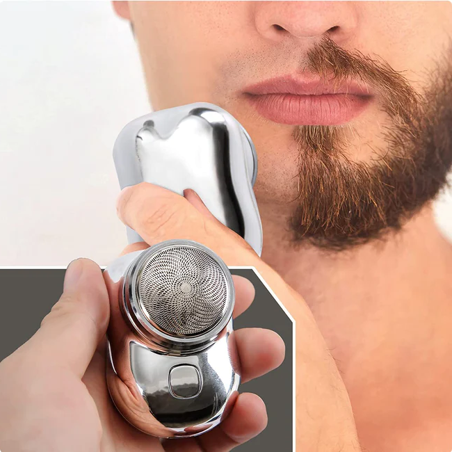 The Ultimate Pocket-Sized Shaver: Mini-Shave Portable Electric Razor ...